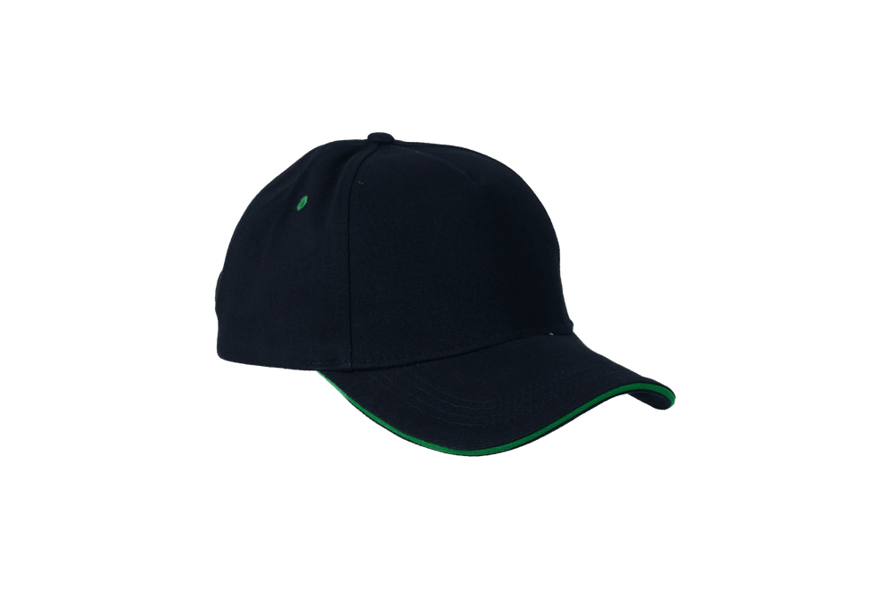 Sandwich Cap Navy&emerald – Sedgars Sport