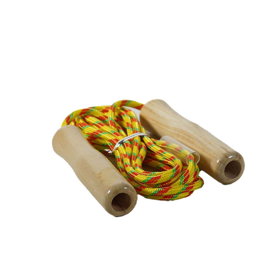 Wooden Handle Skipping Rope Cotton – Sedgars Sport South Africa